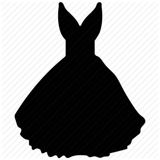 Ball Gown, Dress, Garment, Party Wear, Princess Dress, - Ball Gown Icon ...