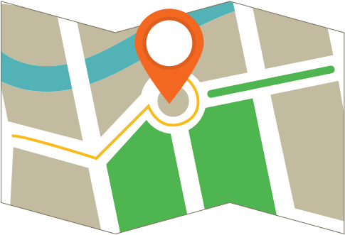 Gps Map Design - Map - (550x475) Png Clipart Download