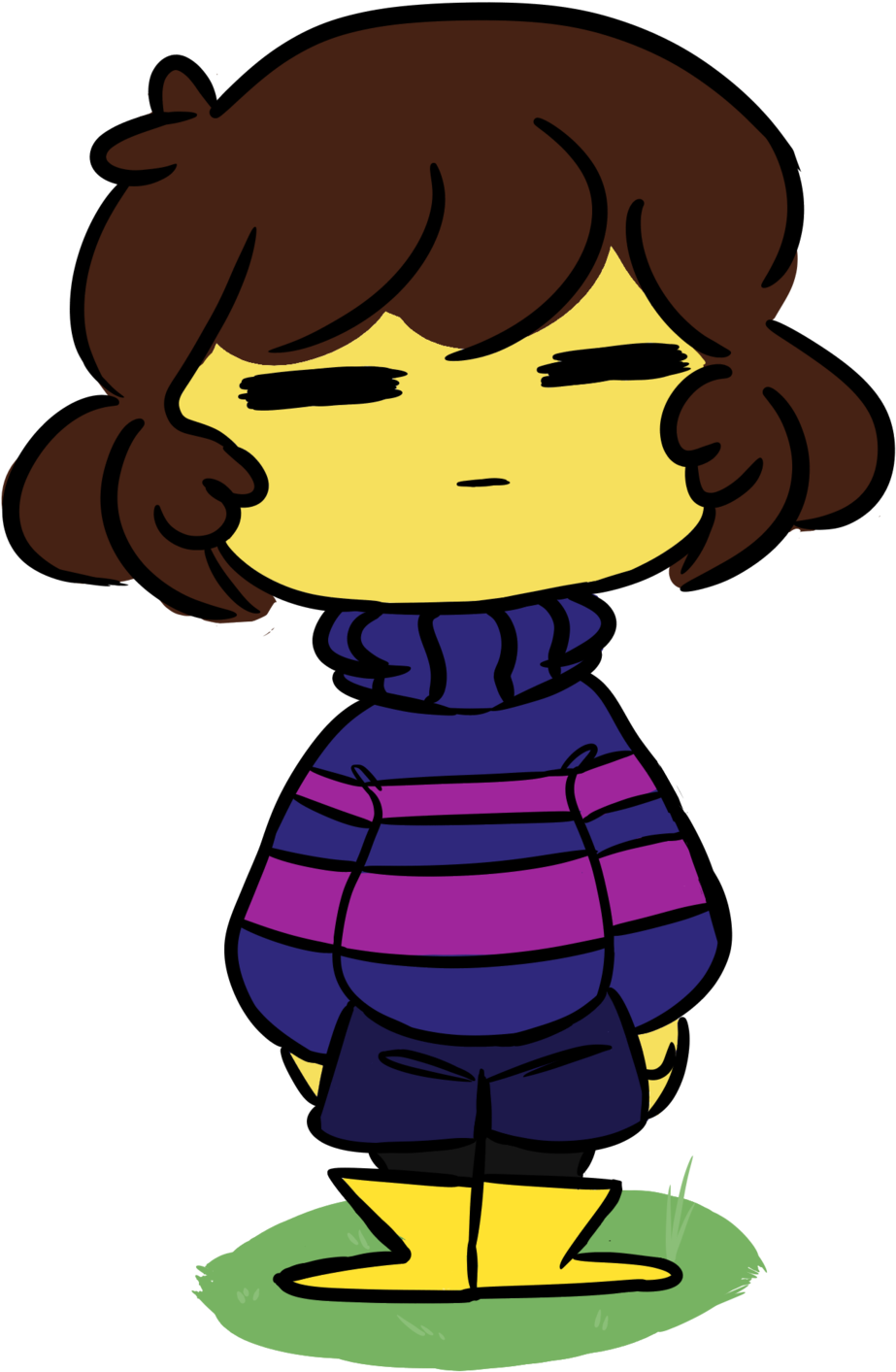 By Renisarts Frisk By Renisarts - Cartoon - (1024x1444) Png Clipart ...