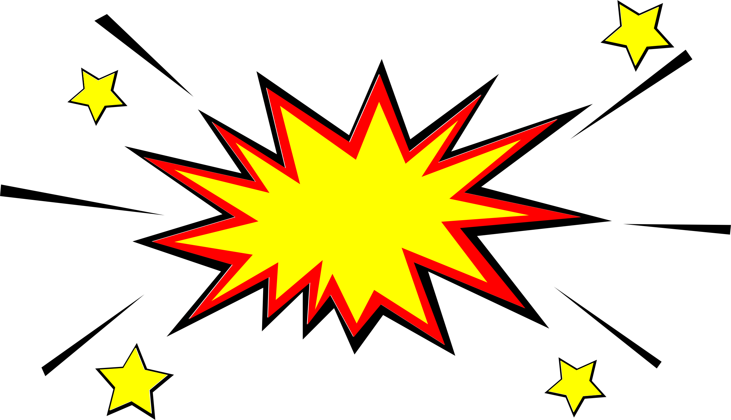 Explosion Comic Png - (1920x1103) Png Clipart Download