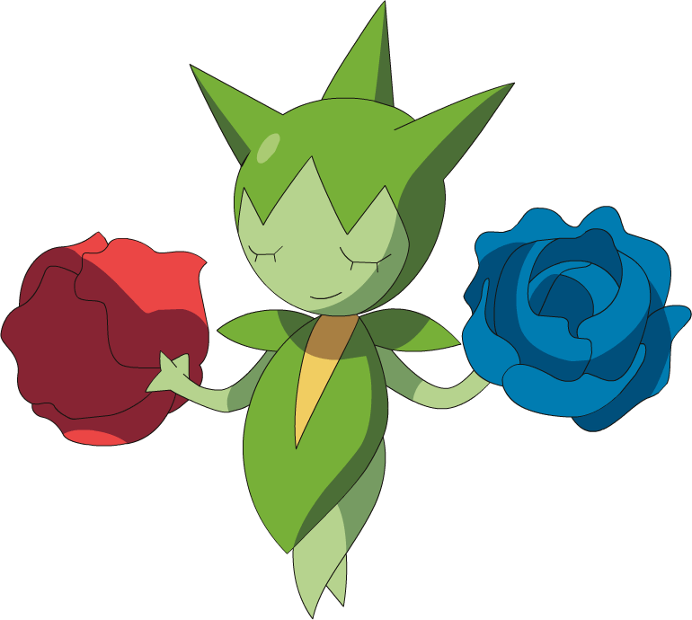 Pokemon Sun And Moon Anime Download - Pink And Blue Flower Pokemon ...
