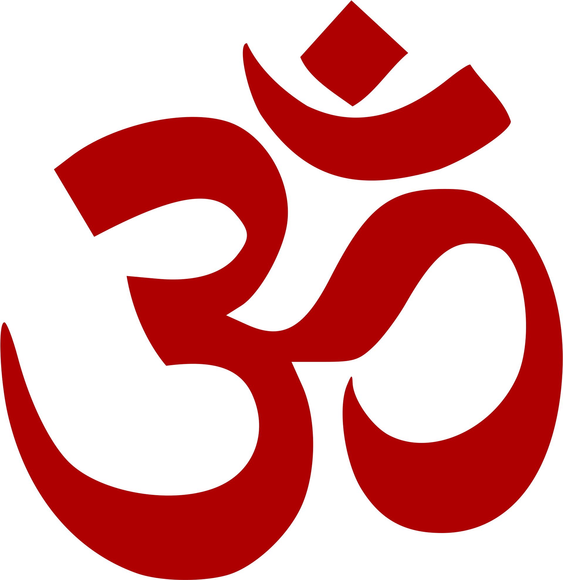 Open - Aum Symbol - (2000x2062) Png Clipart Download