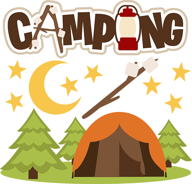 Cute Camp Clipart Free - Camping Clipart Images Free - (648x621) Png ...