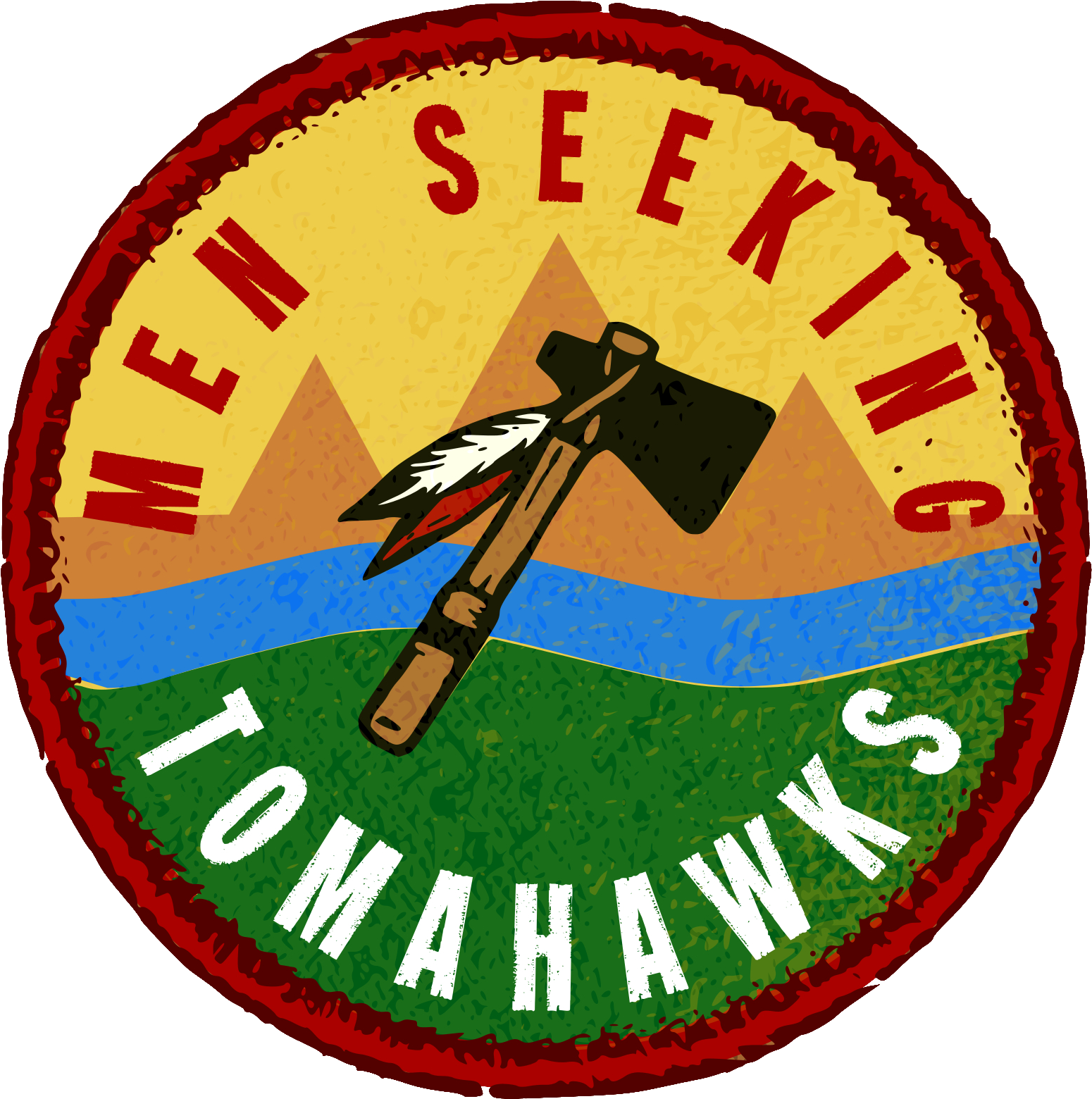 Men Seeking Tomahawks - Vector Graphics - (1666x1574) Png Clipart Download