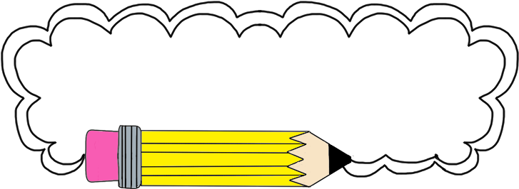 Pencil Border Clipart Borders And Frames Snowjet Co - Pencil Frame ...
