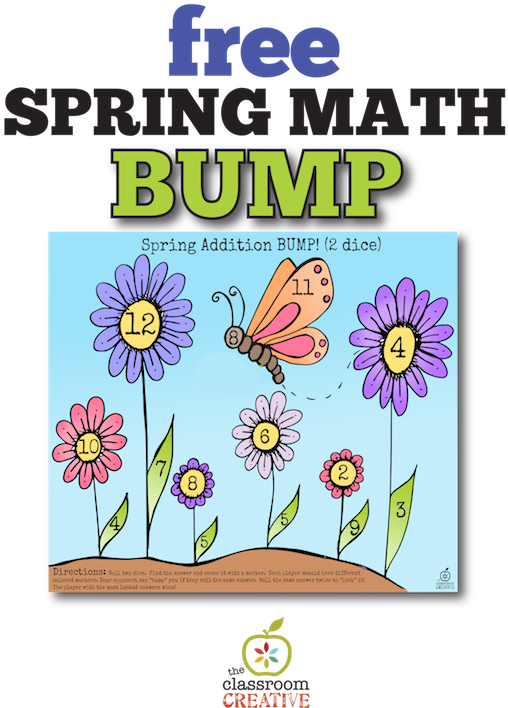Spring Clipart Math - Kindergarten - (550x711) Png Clipart Download