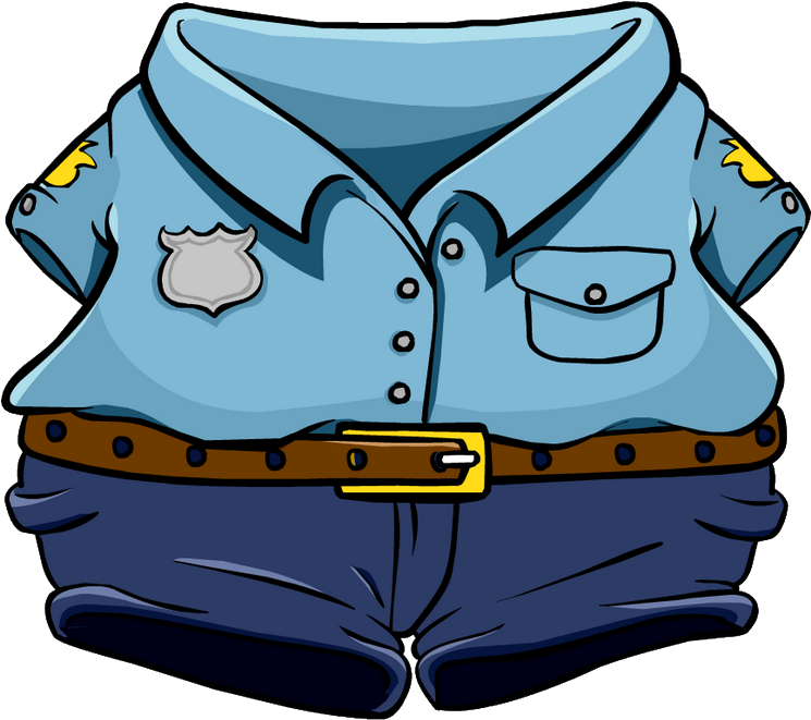 City's Finest Uniform - Police Outfit Club Penguin - (776x671) Png ...