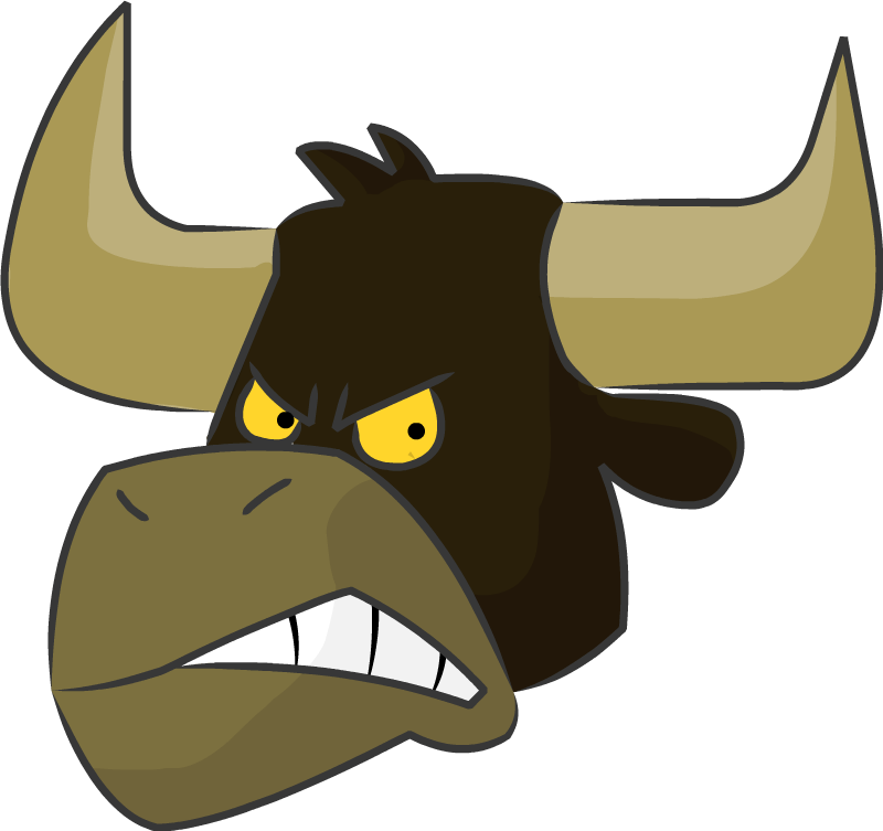 Blender Bull - 2d Bull - Full Size PNG Clipart Images Download