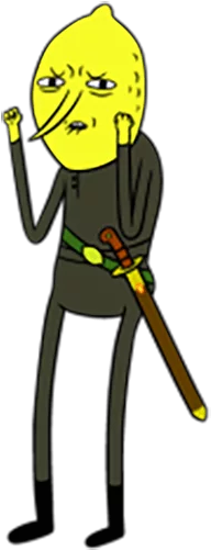 Adventure Time Lemon Sticker - (512x512) Png Clipart Download