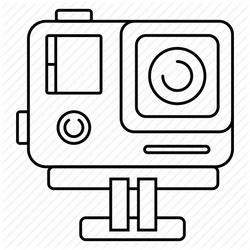 Camera Outline Drawing - Camera Outline Drawing - (512x512) Png Clipart ...