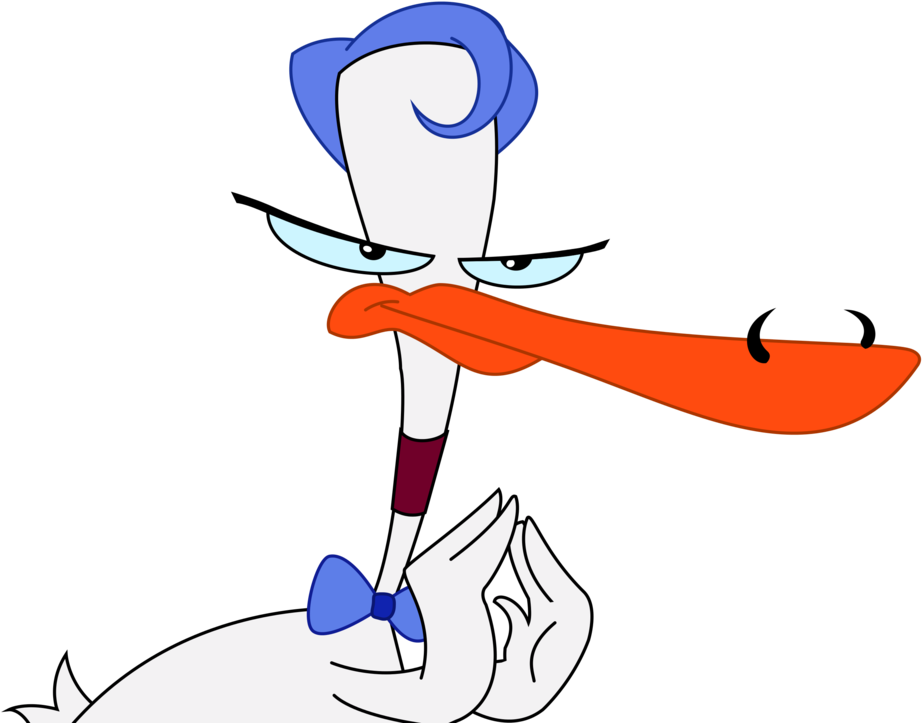 Courage The Cowardly Dog Le Quack Human