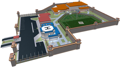 Jailbreak Prison Roblox - Roblox - (420x420) Png Clipart Download