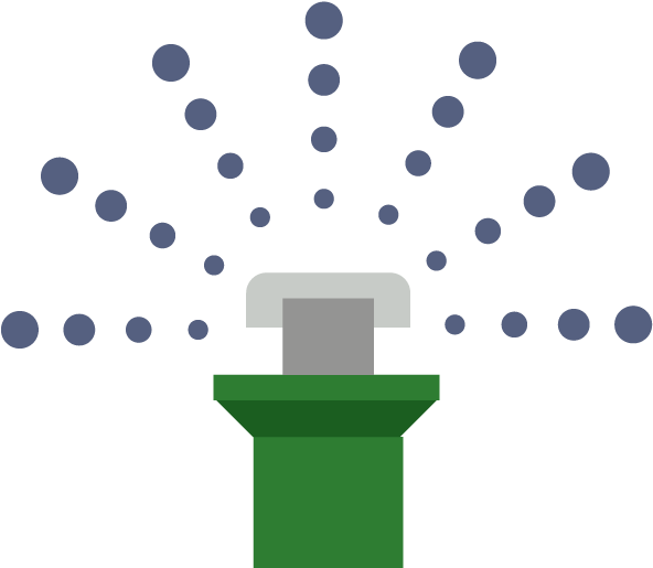 Install - Sprinkler Icon - (600x600) Png Clipart Download