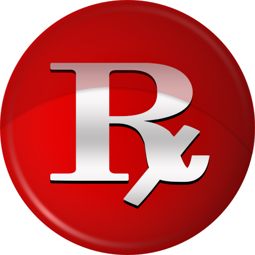 Rx Logo Pharmacy Symbol Red - Circle - Full Size PNG Clipart Images ...