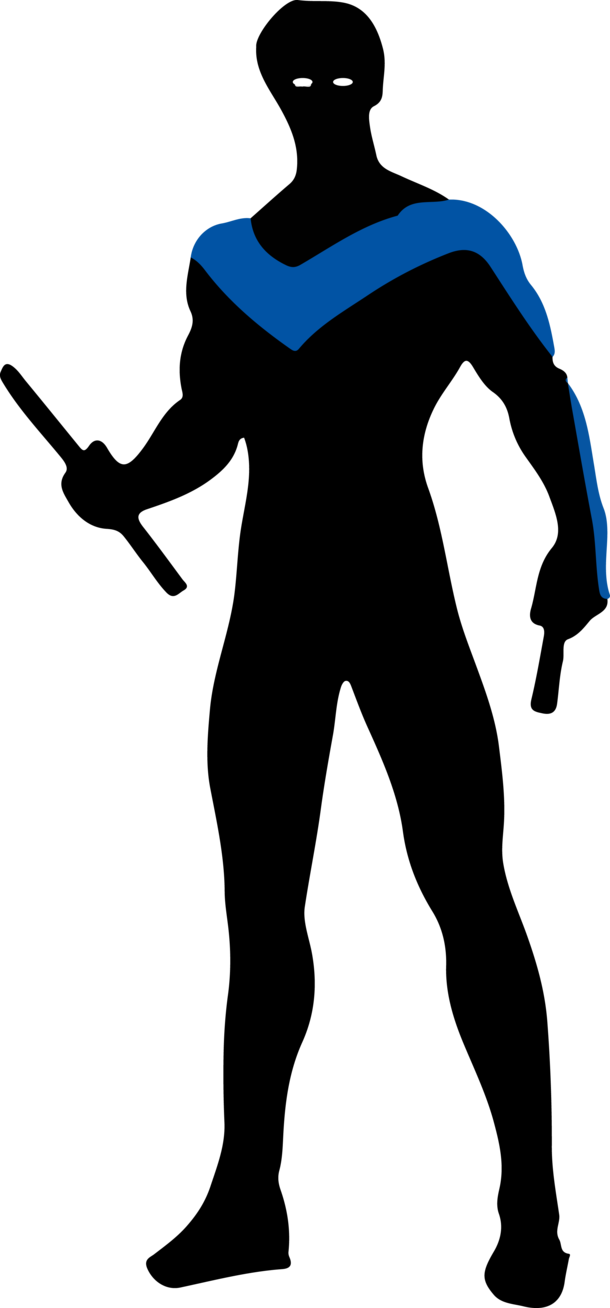 Nightwing Pop Art By Dualityfreak - Nightwing - (610x1308) Png Clipart ...