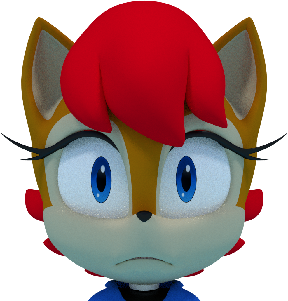 Sally Acorn - (1080x1080) Png Clipart Download