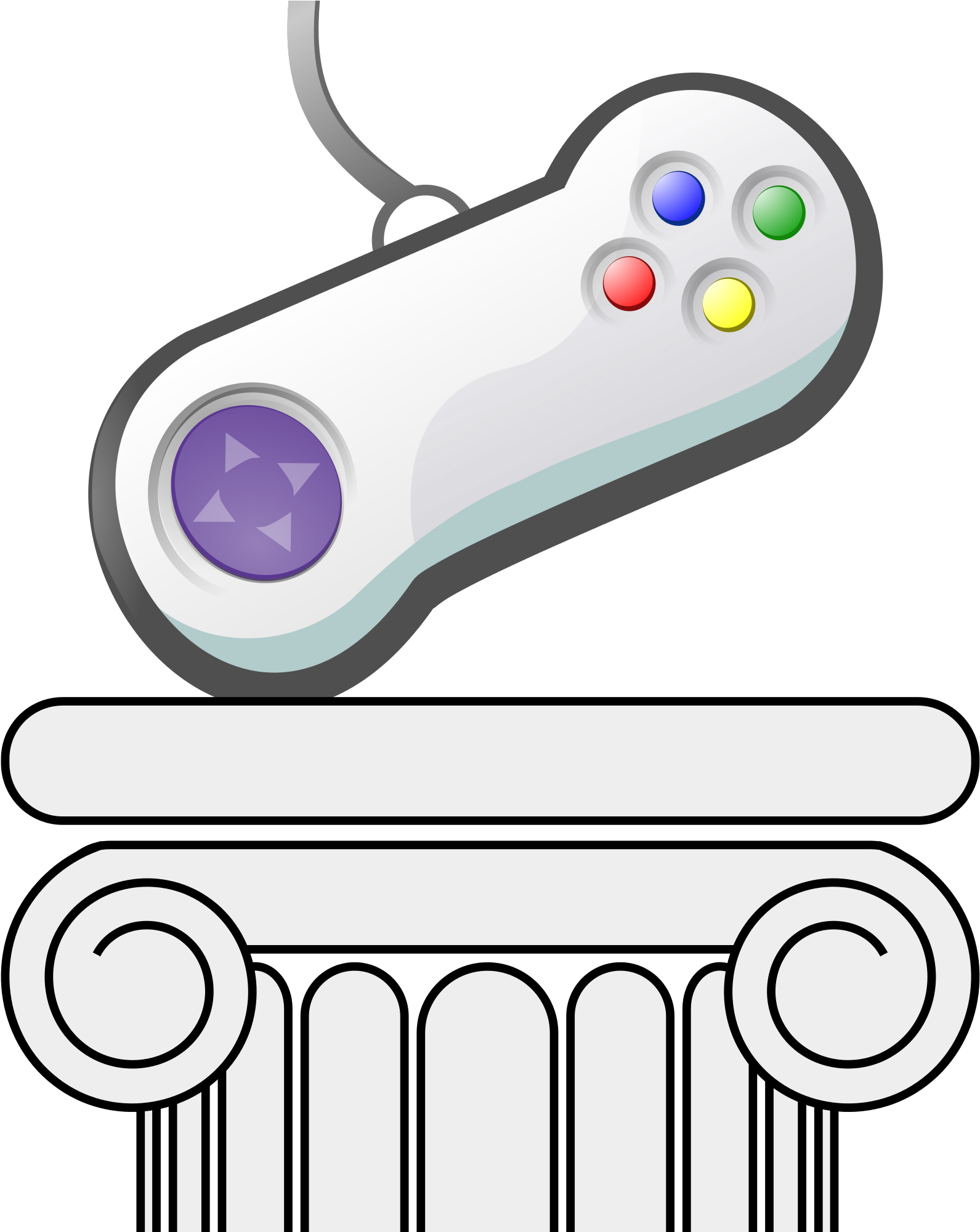 Open - Video Game Controller Clip Art - (2000x2000) Png Clipart Download