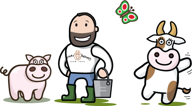 Happy Farmer Cartoon Png - (616x341) Png Clipart Download