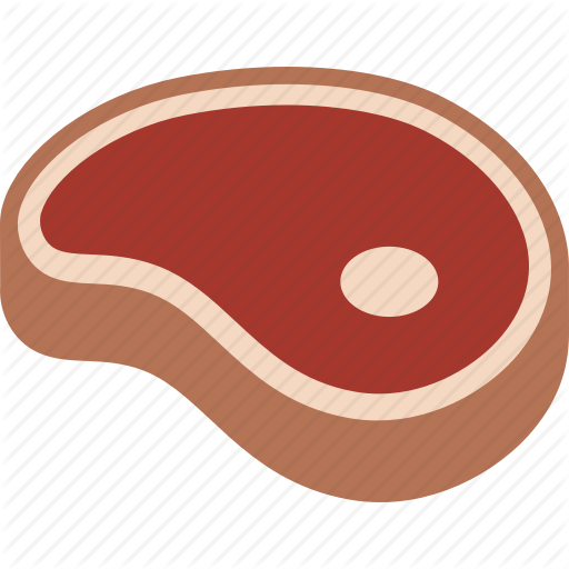 Beef - Steak Icon - (512x512) Png Clipart Download