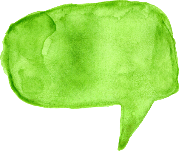 Free Download - Watercolor Speech Bubble Png - (600x507) Png Clipart ...