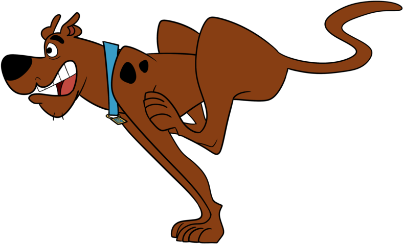 Running Scooby Doo By Budtheartguy - Scooby Doo Running Clipart - Full ...