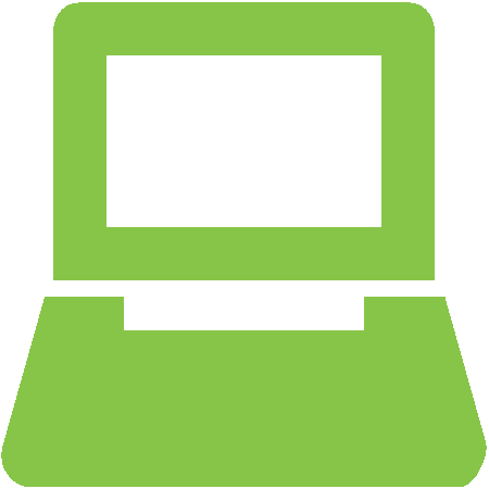 Laptop Clipart Green - Laptop Green Icon Png - (450x450) Png Clipart ...