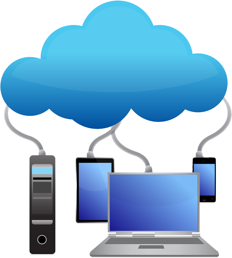 Cloud Storage Solutions For Small Business - (1000x991) Png Clipart ...