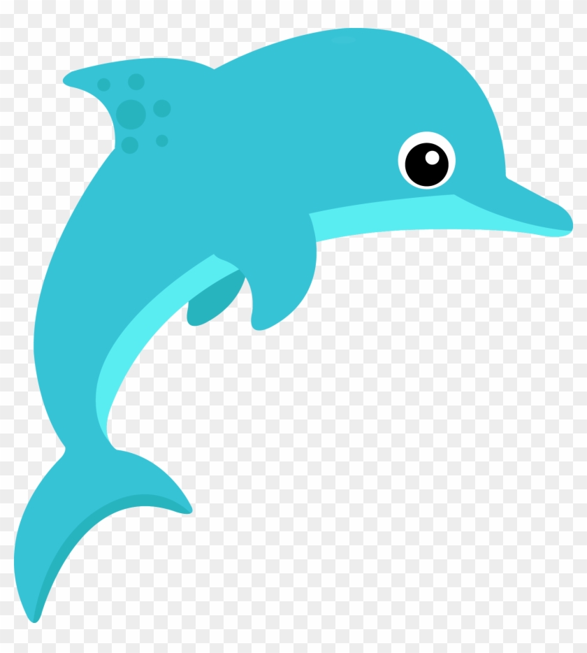 Dolphins Clipart Ocean Life - Sea Creature Clip Art - Full Size PNG ...