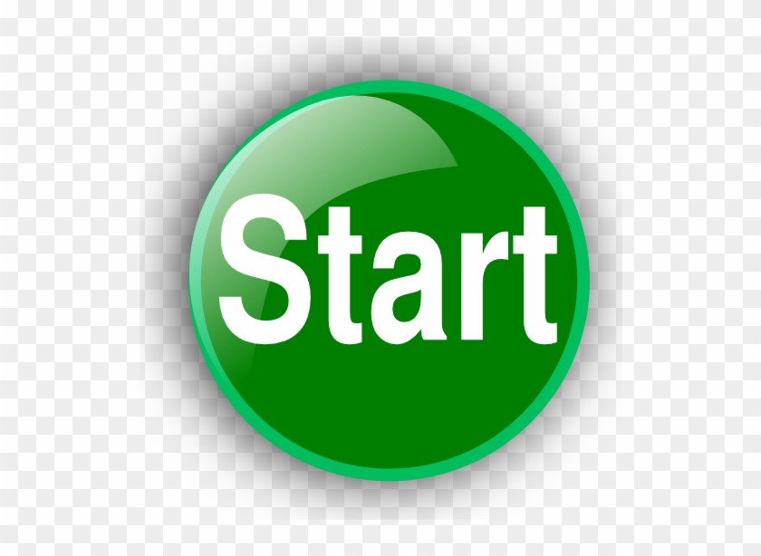 Green Start Button Clip Art Image - Push Button Start Gif - Full Size ...