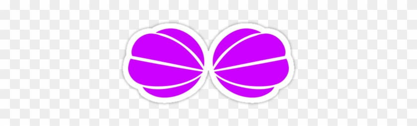 Mermaid Clipart Bra - Little Mermaid Seashell Bra - Full Size PNG ...