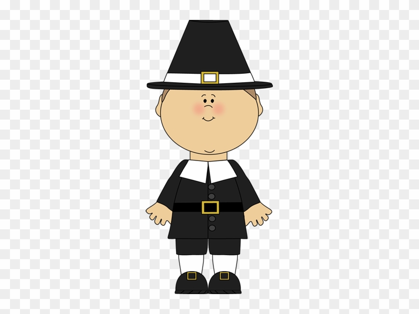 Pilgrim Boy - Thanksgiving Pilgrim Clip Art - Full Size PNG Clipart ...