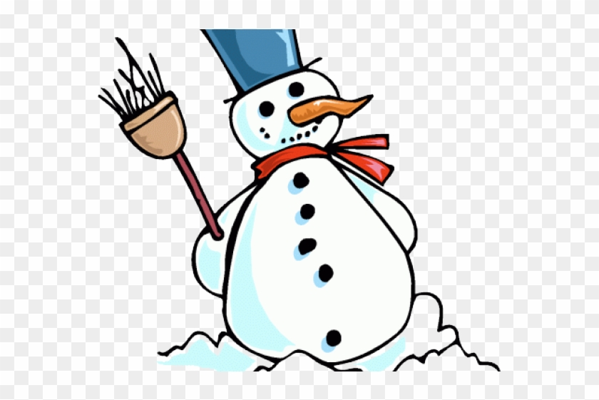 Funny Snowman Clipart - Frosty Snowman Wall Clock - Full Size PNG ...