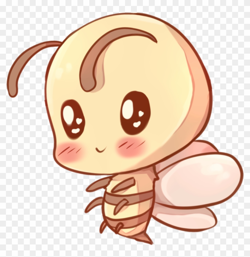 Drawn Bees Kawaii - Kawaii Bee - Full Size PNG Clipart Images Download