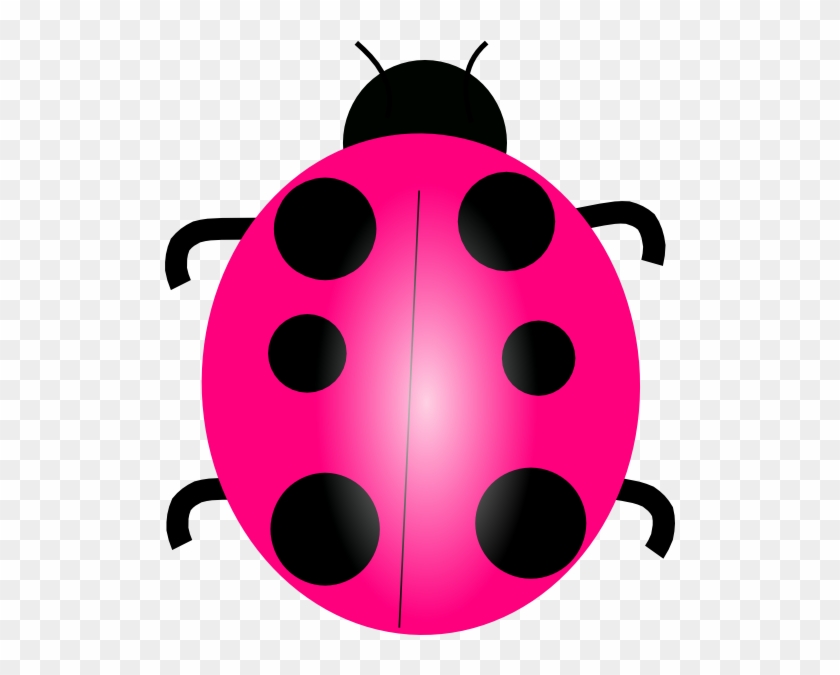 Pink Ladybug Clip Art At Clker Com Vector Clip Art - Pink Lady Bug Clip ...