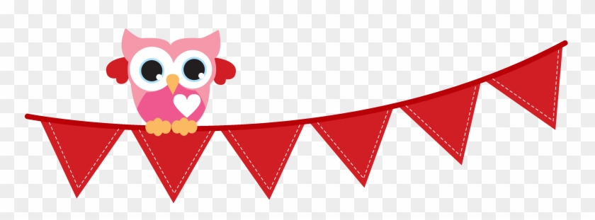 Flag Banner Bunting Banner Clipart - Digital Scrapbooking ...