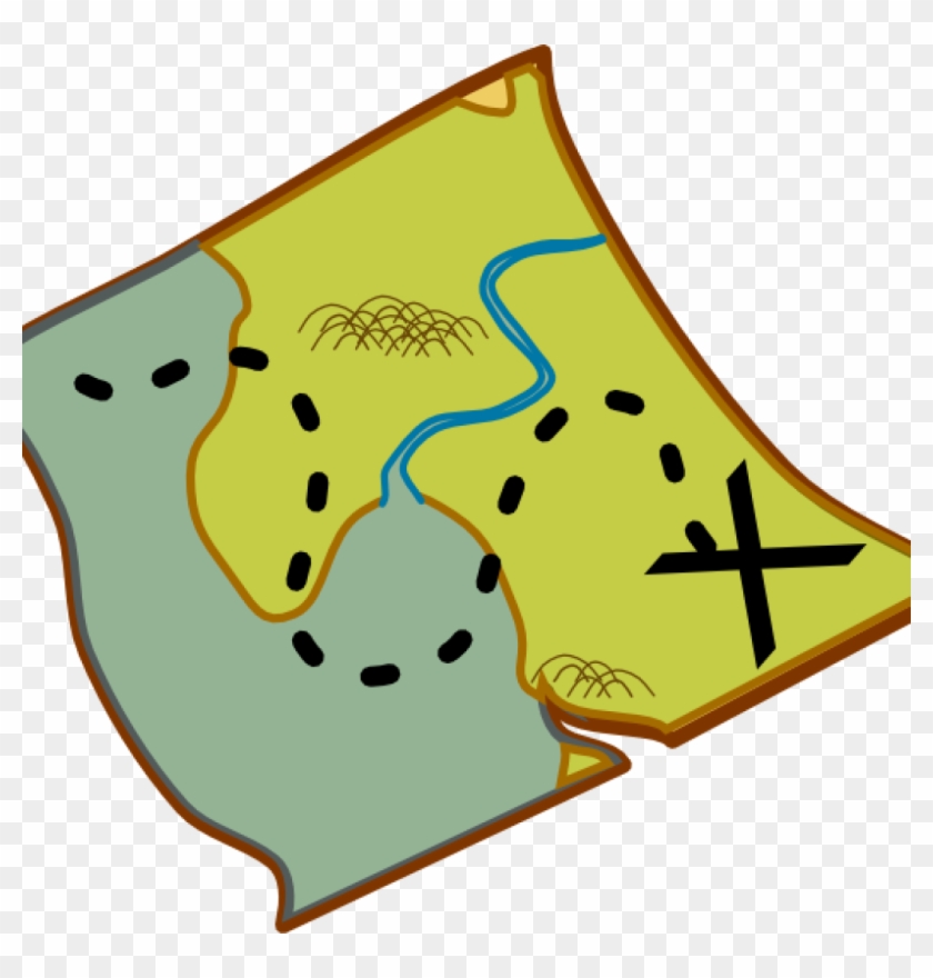 Treasure Map Clipart Treasure Map Clip Art At Clker - Treasure Map Clip ...