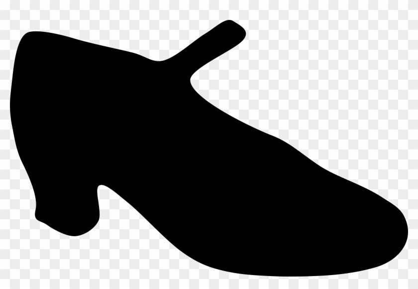 Tap Shoes Clipart Dance Shoes Clipart - Tap Shoe Silhouette Png - Full ...