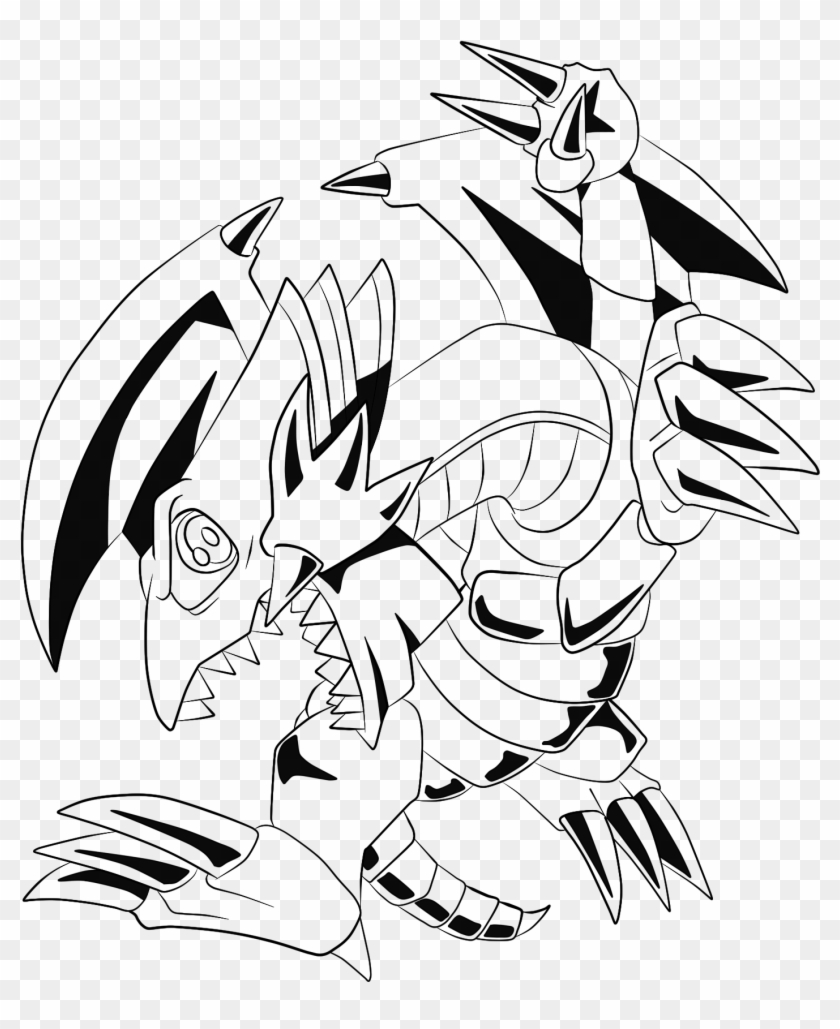 Dragon Line Art Free Download Clip Art Free Clip Art - Illustration ...