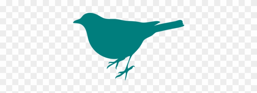 Teal Bird Silhouette Clip Art - Bird Silhouette Clip Art - Full Size ...