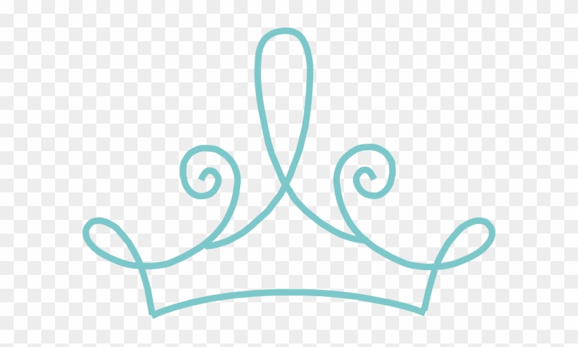 Princess Crown Blue Long Clip Art - Transparent Background Crown ...