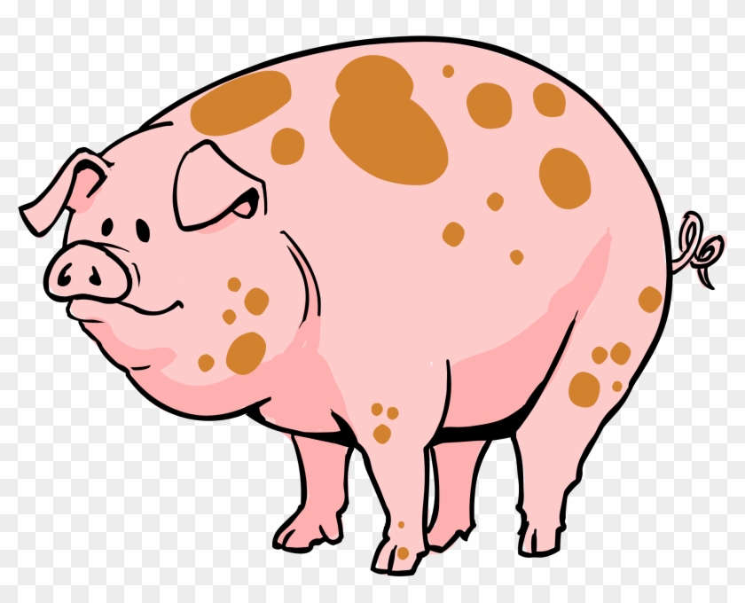 Pig Clip Art Pdf Free Clipart Images - Cartoon Pig Png - Full Size PNG ...