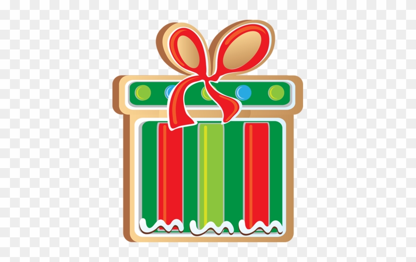 Clip Art Of A Christmas Cookie Shaped Like A Christmas - Christmas ...