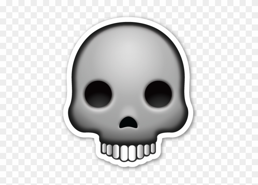 Skull Clipart Emoji - Skull Png Emoji - Full Size PNG Clipart Images ...