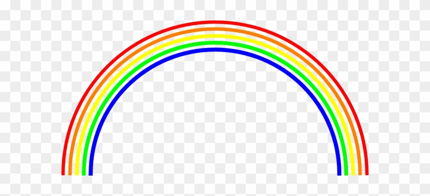 Clipart Info - Rainbow Clipart Long - Full Size PNG Clipart Images Download