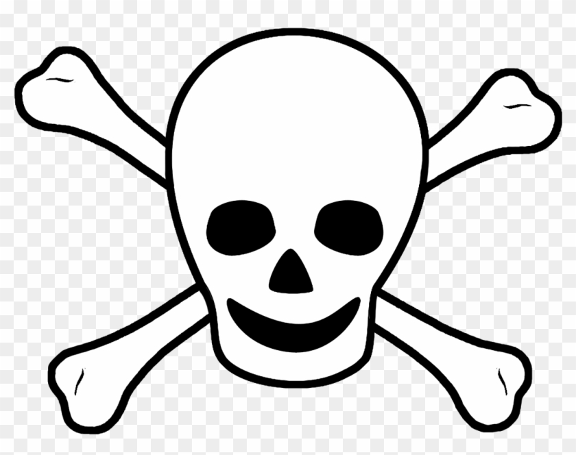 Skull & Bones Skull And Bones Piracy Cartoon Clip Art - Skull & Bones ...