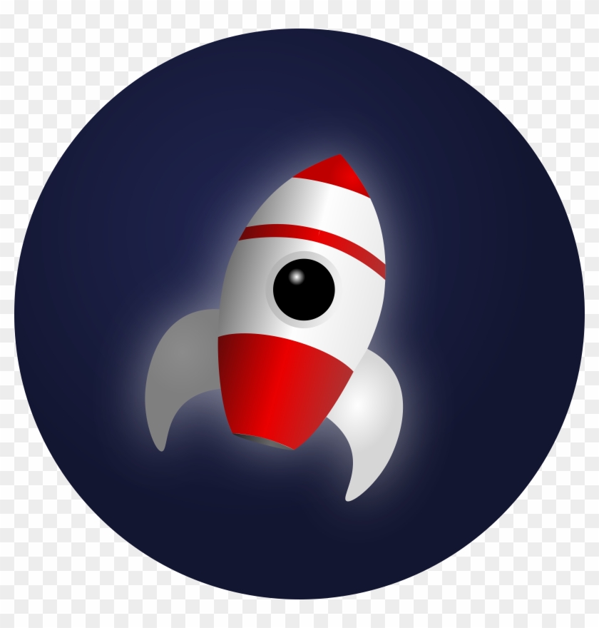 Clipart - Rocket In Space Clipart - Full Size PNG Clipart Images Download
