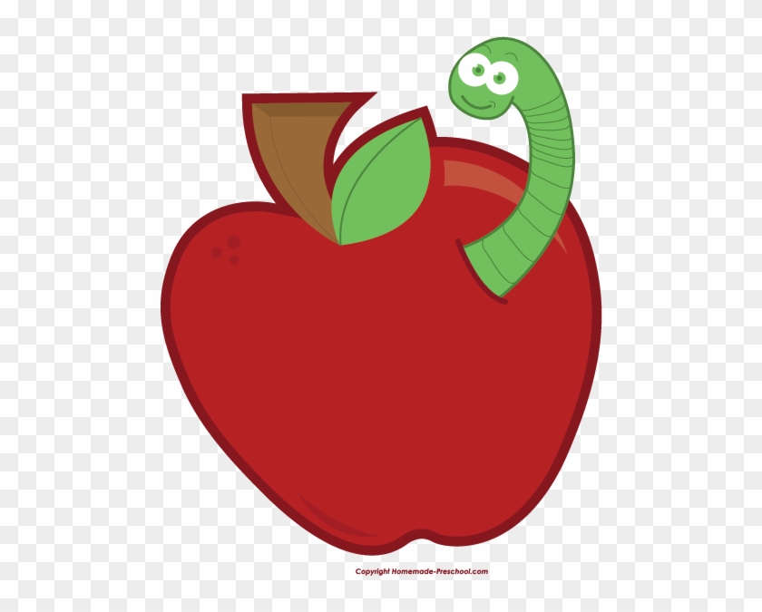 Apple - Worm - Clip - Art - Clip Art - Full Size PNG Clipart Images ...