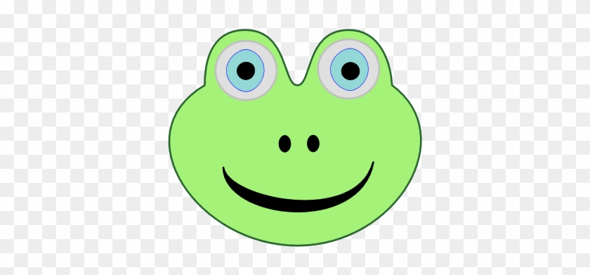 Frog Face Clipart - Full Size PNG Clipart Images Download