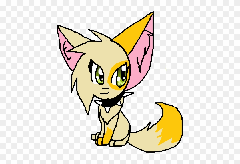 Fennec Fox Clipart Chibi - Fennec Fox Drawing Chibi - Full Size PNG ...