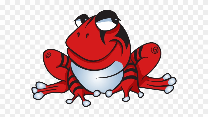 Red Frog By Vrm1979 On Deviantart - Red Frog Cartoon Png - Full Size ...